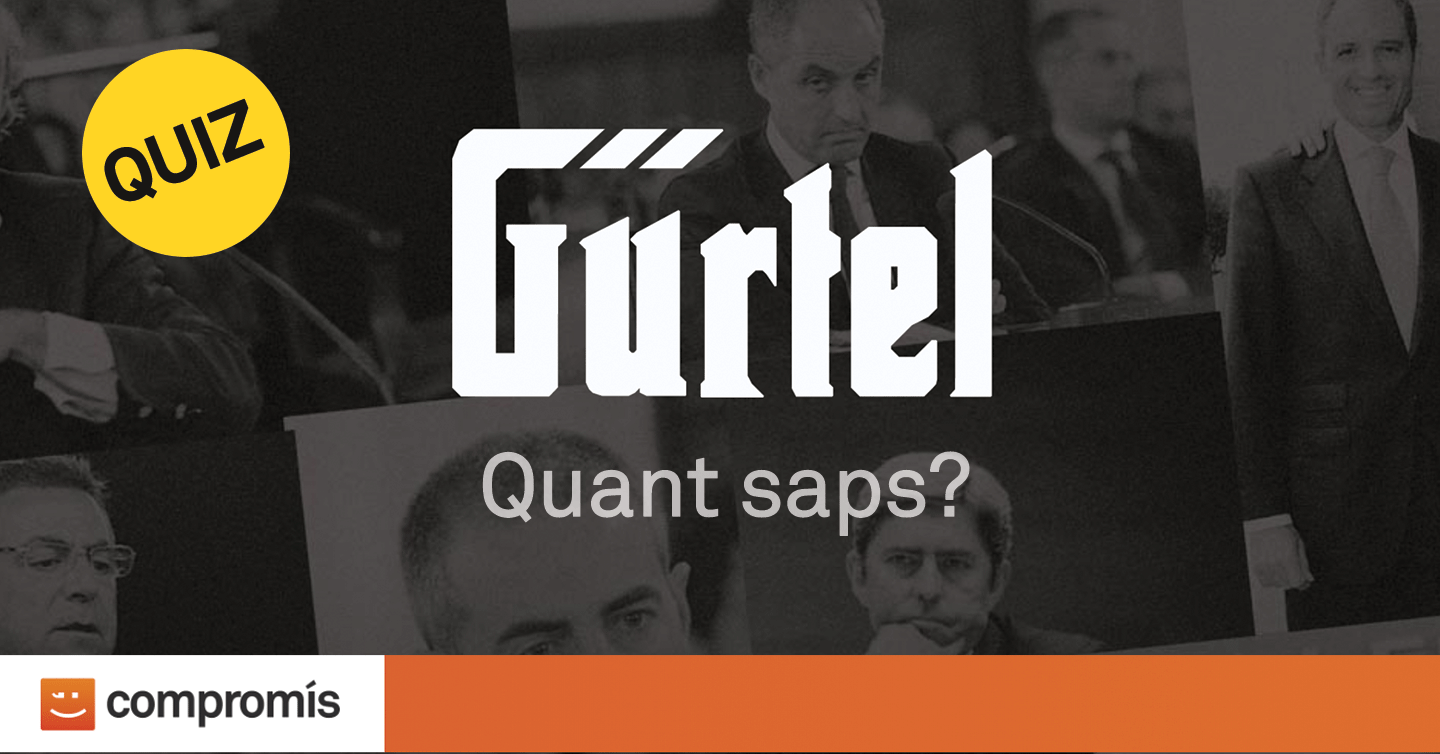 [QUIZ] Quant saps sobre el Cas Gürtel? - Compromís